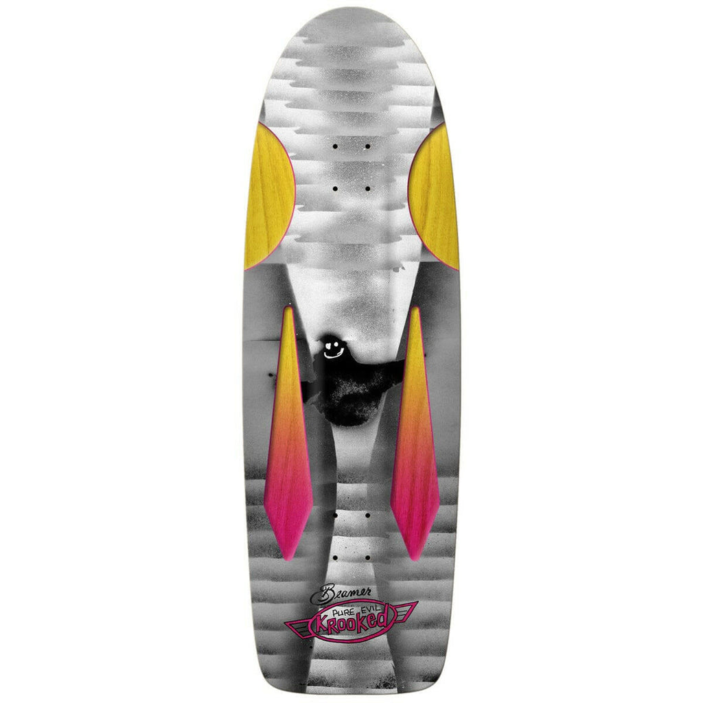 Krooked - Evil Beamer Bird 2 10.75 Skateboard Deck