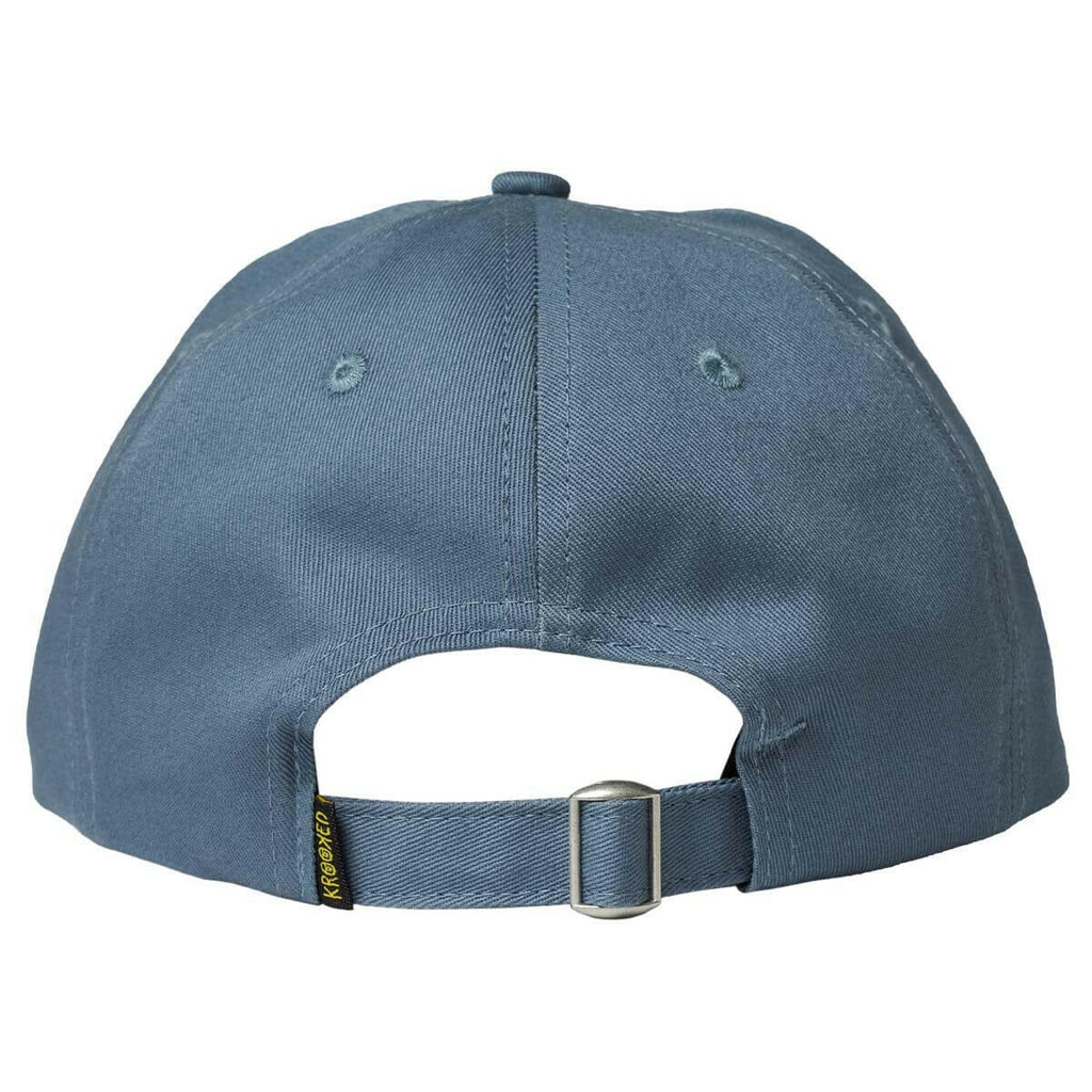 Krooked - Moonsmile Script Strapback Blue