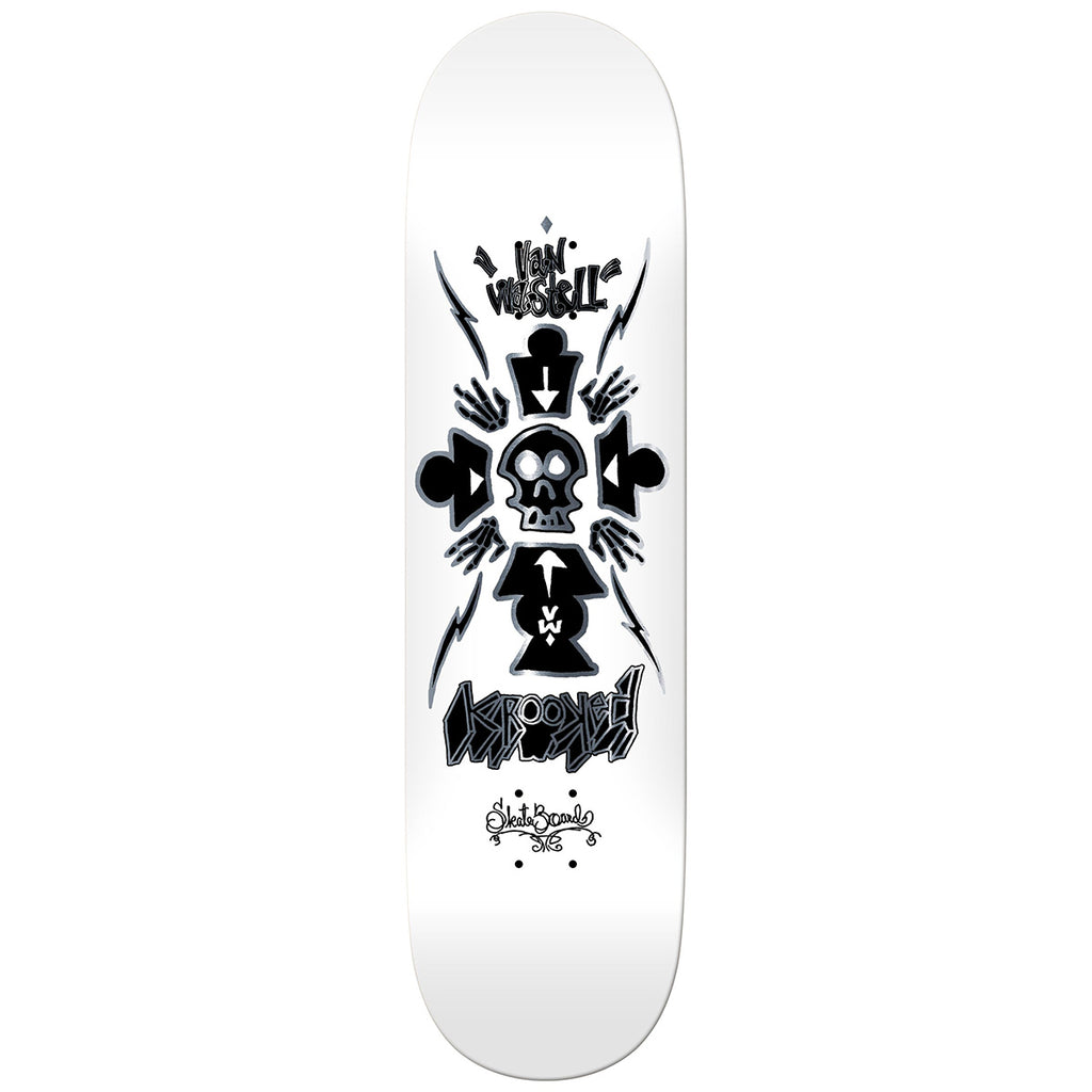 Krooked Van Wastell 8.25 Skateboard Deck