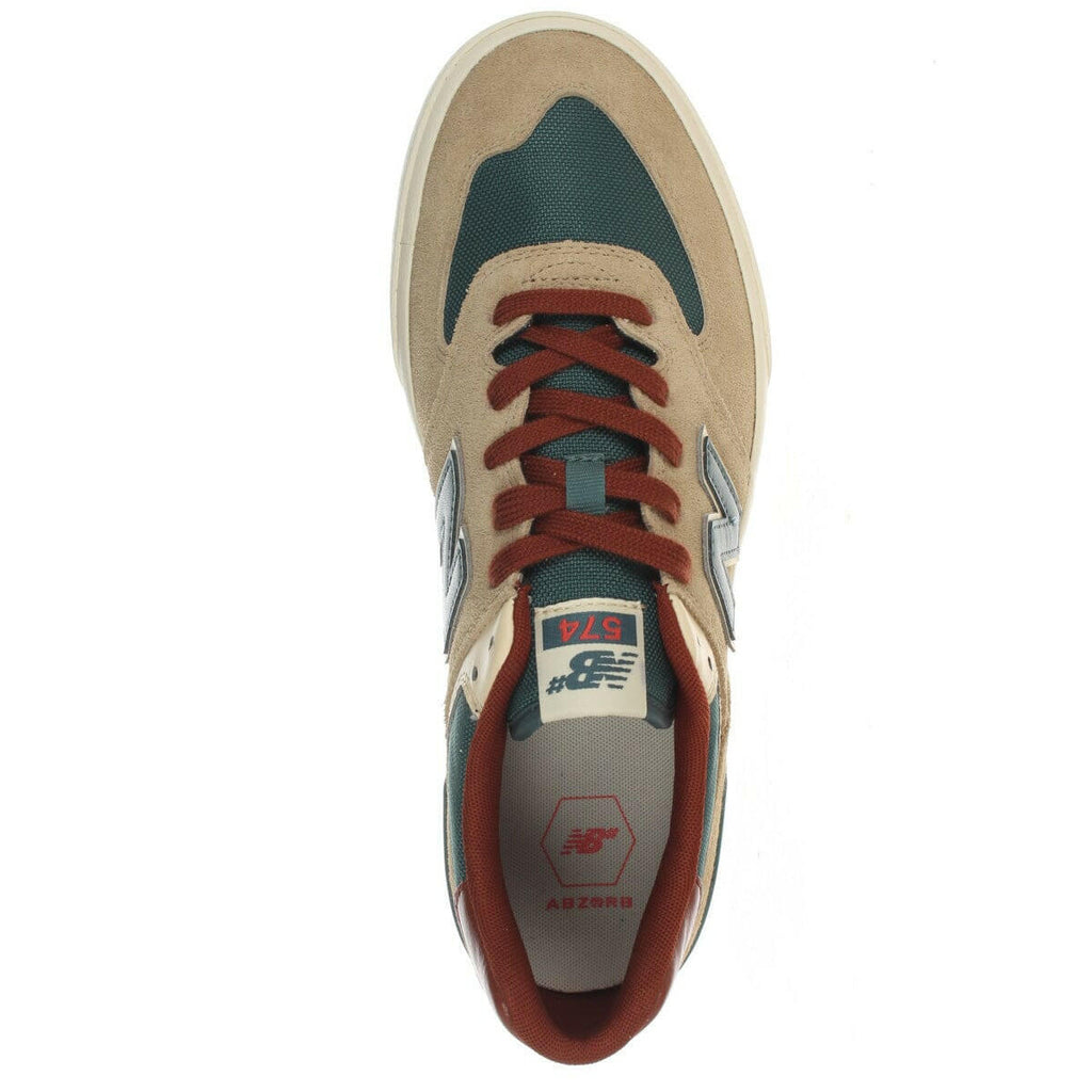 New Balance Numeric - 574 Shoes Tan/Sage | OCD Skate Shop