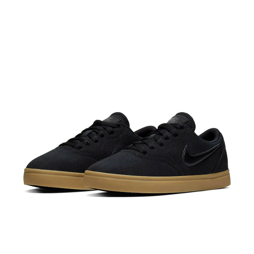 Nike SB - Check Canvas Youth Shoes Black/Gum - OCD Skate Shop