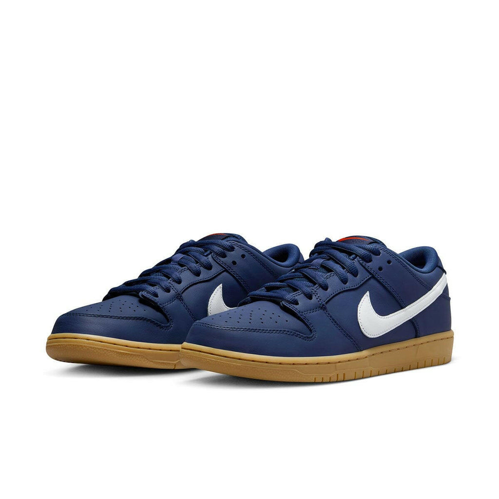 Nike SB - Dunk Low Pro Shoes Navy/Gum - OCD Skate Shop