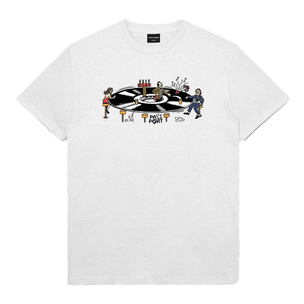 Pass~Port - Lazy Susan Tee White