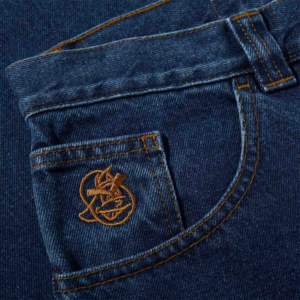 Polar 93 Pants Dark Blue – Straight Leg Heavyweight Denim