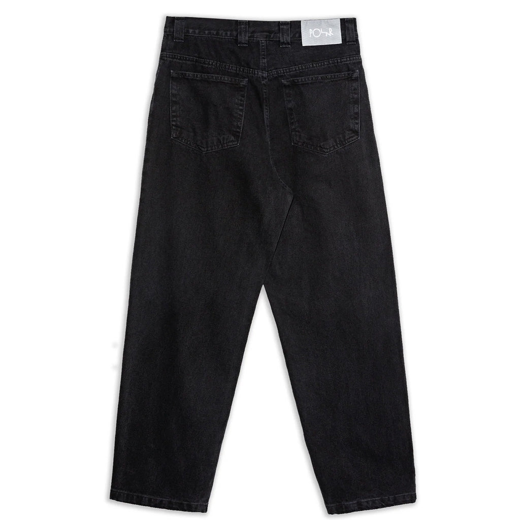 Polar 93 Pants Pitch Black – Straight Leg Heavyweight Denim