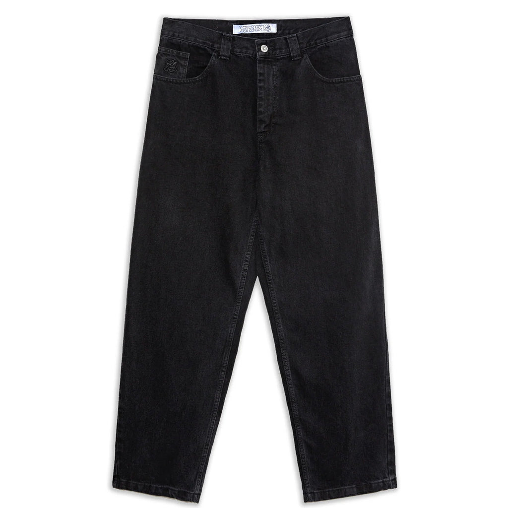 Polar 93 Pants Pitch Black – Straight Leg Heavyweight Denim