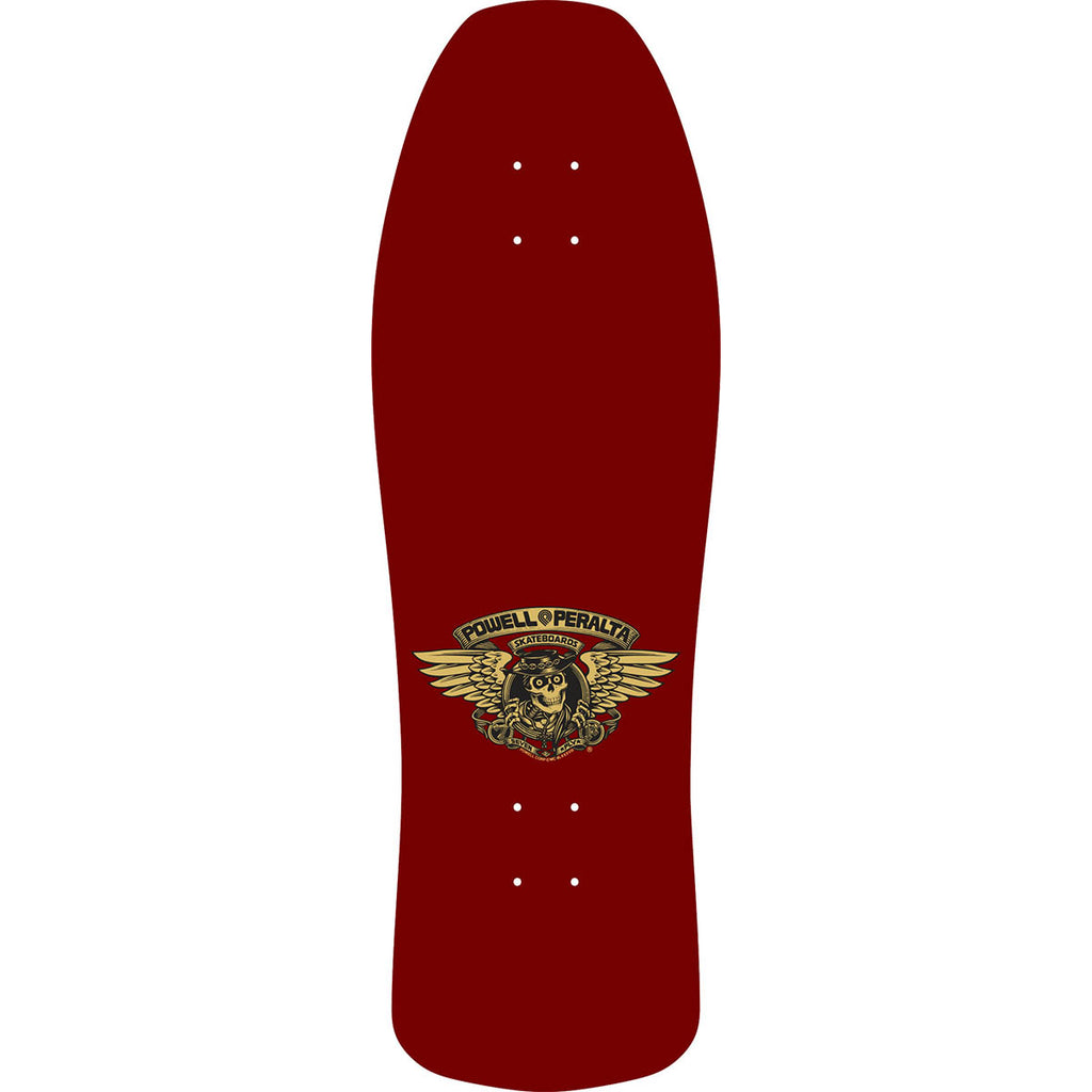Powell Peralta Ray Underhill Cross Burgundy 9.9 Reissue Deck