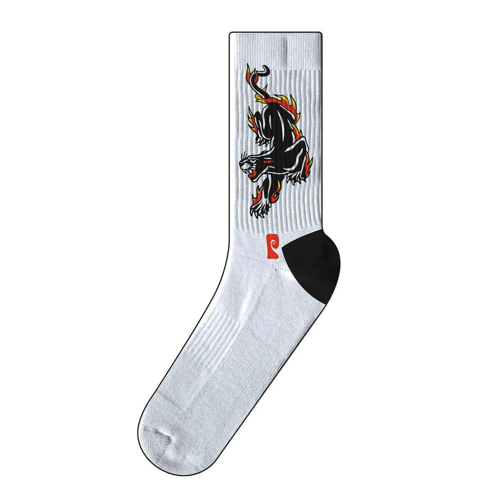 Psockadelic - Fire Panther Socks – OCD Skate Shop