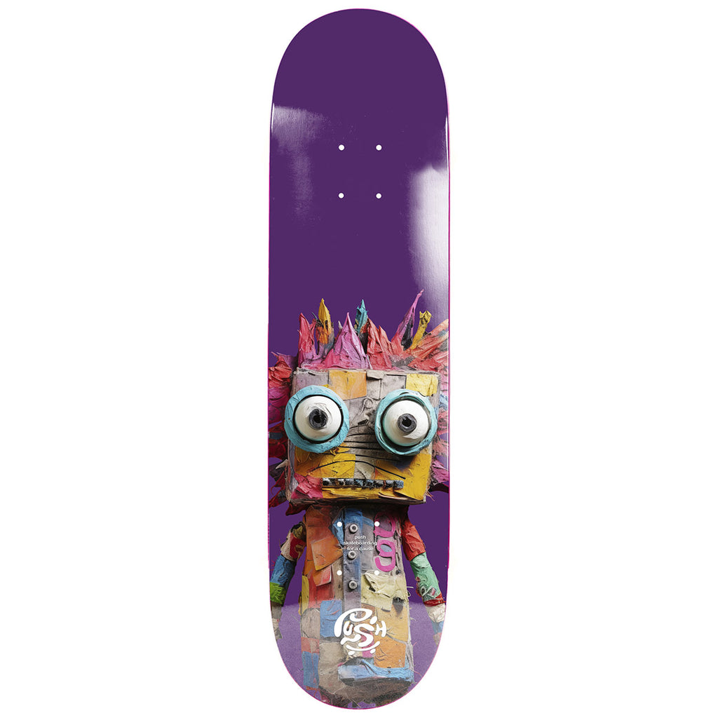 Push Big Rag Doll Incomplete 7.5 Complete Skateboard