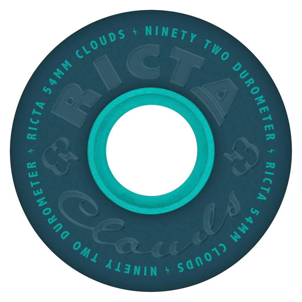 Ricta Clouds Navy 54MM 92A Skateboard Wheels