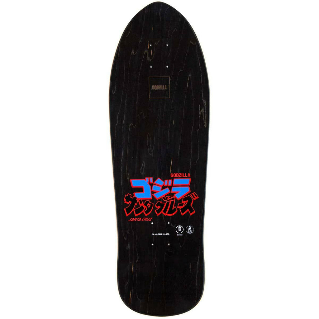 Santa Cruz Godzilla Jr. Natas 9.89 Skateboard Deck