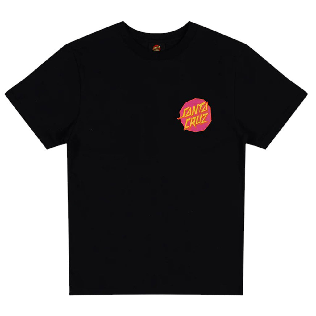 Santa Cruz Meek Scratched Slasher Tee Black (Boys)