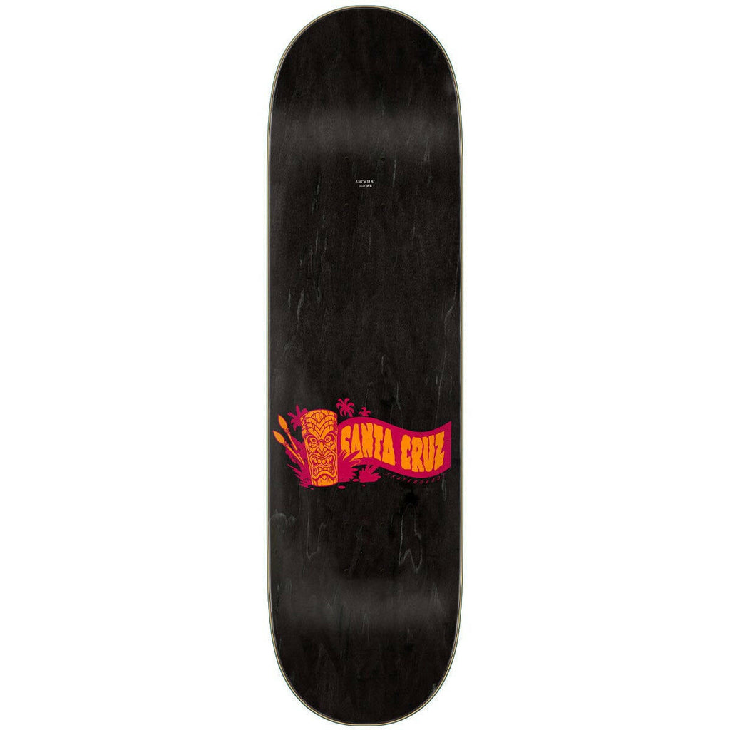Santa Cruz Rob Roskopp Tiki Mug 8.5 Deck | Iconic Skateboard Deck