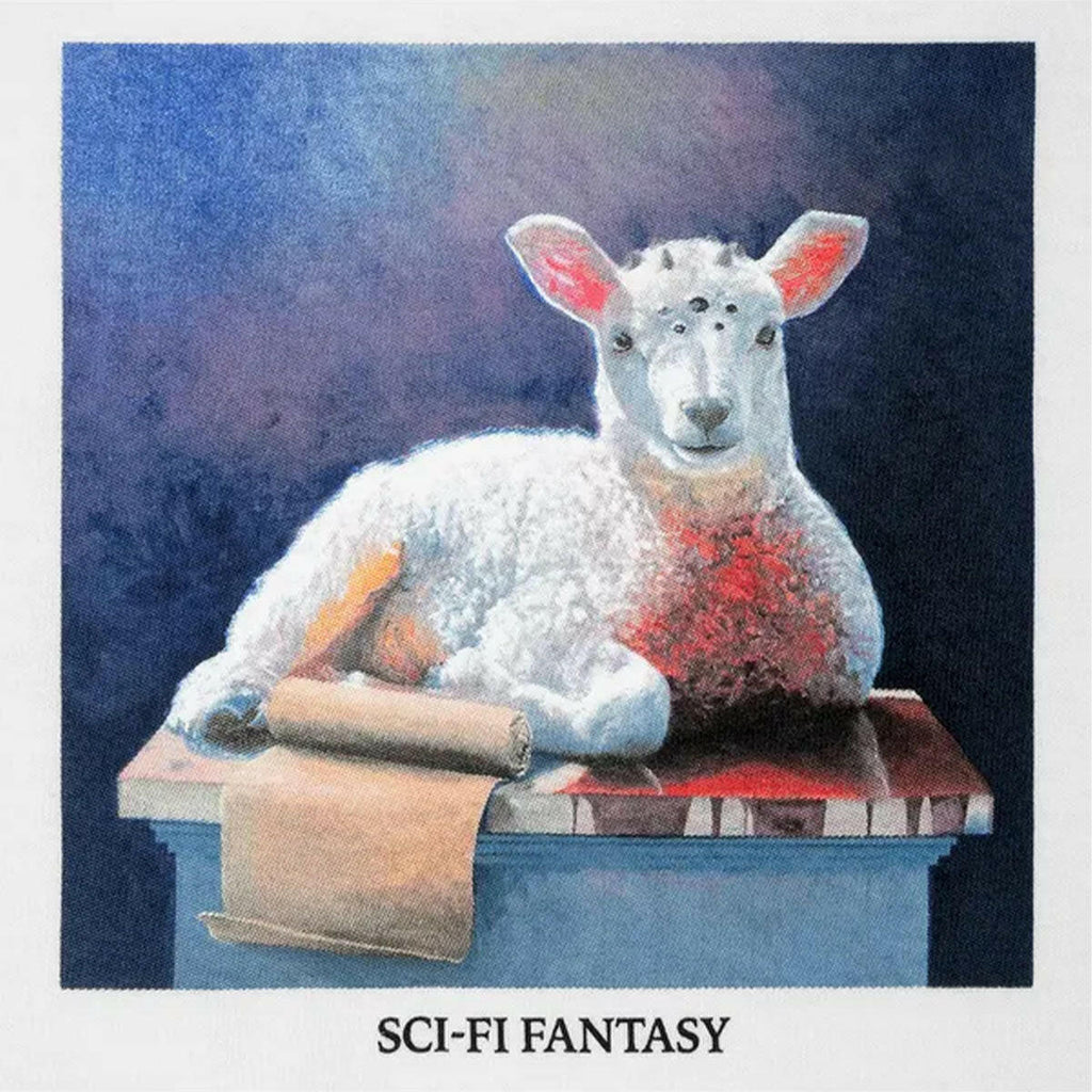 Sci-Fi Fantasy Lamb Tee White
