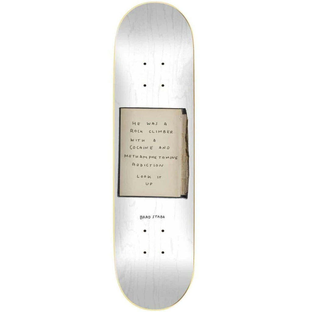 Skate Mental - Brad Staba Letter 8.5 Skateboard Deck