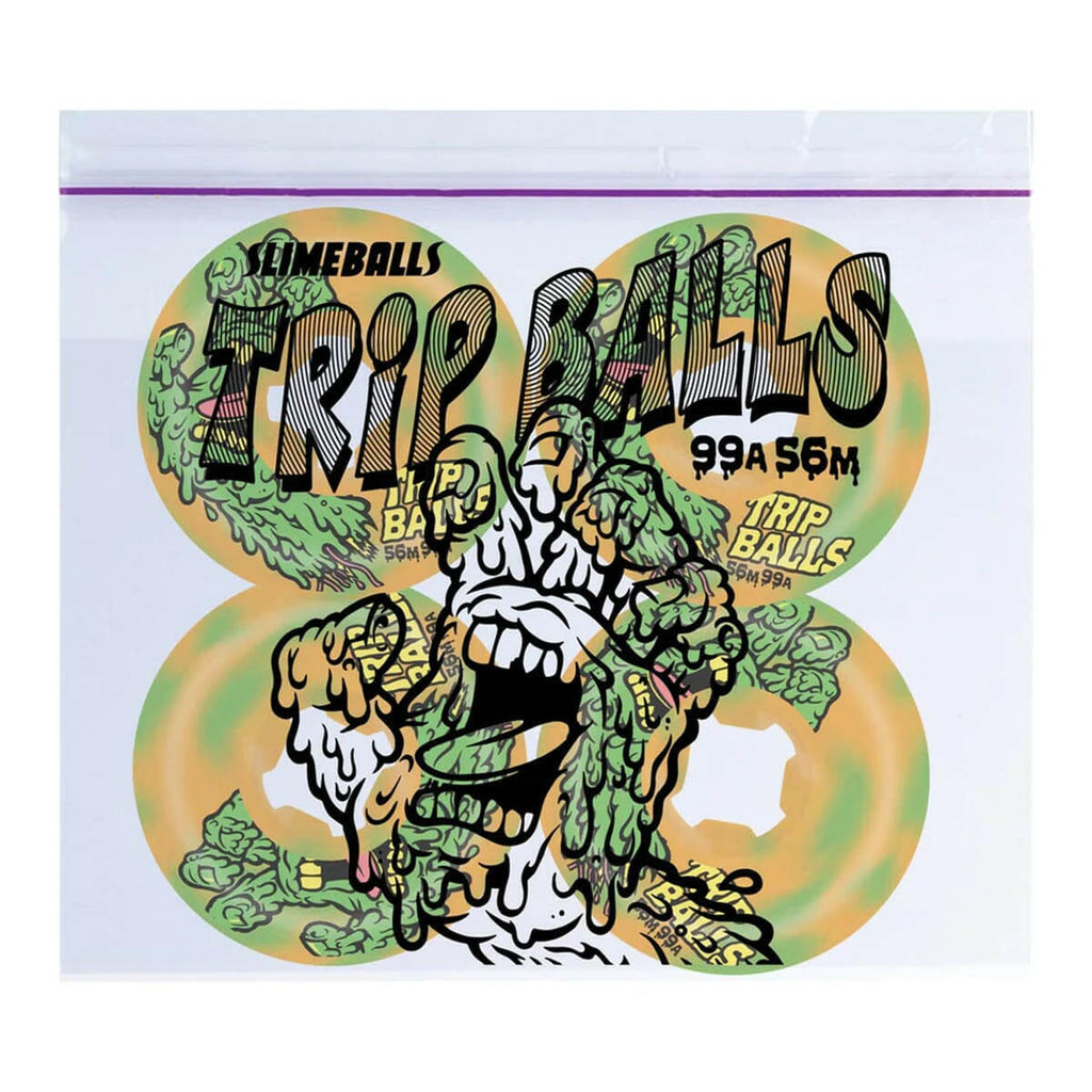Slime Balls - Face Melter Trip Balls 56MM 99A Wheels | OCD Skate Shop