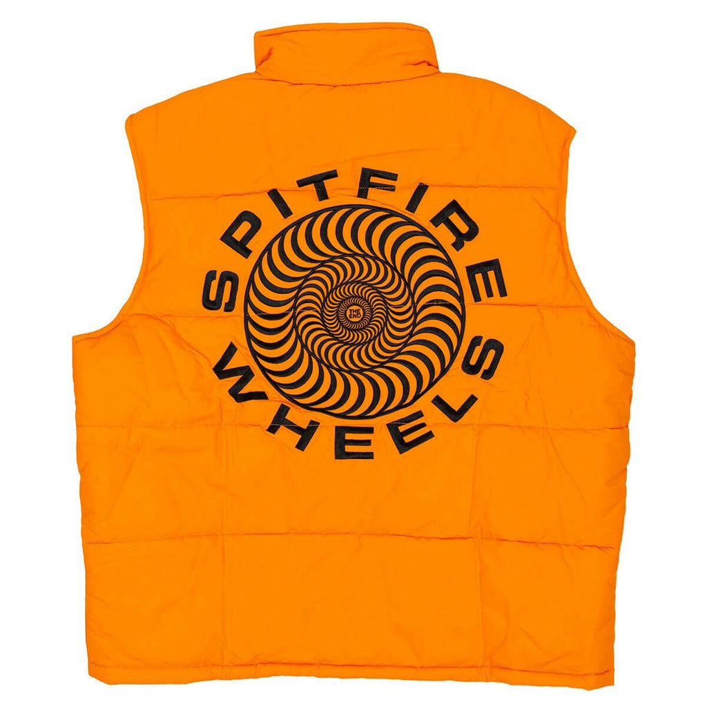 Spitfire - Classic 87 Swirl Puff Vest Orange