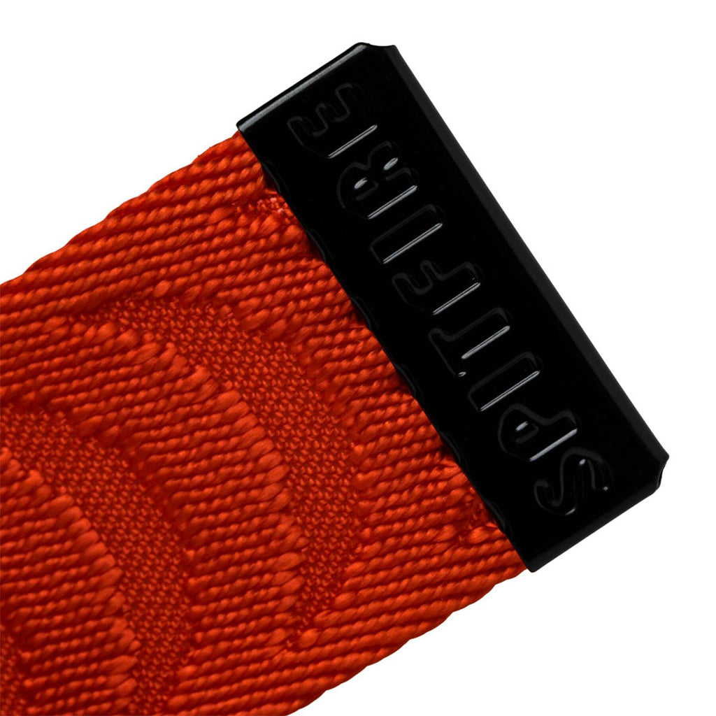 Spitfire Bighead Cut Out Jacquard Swirl Web Belt Red/Black