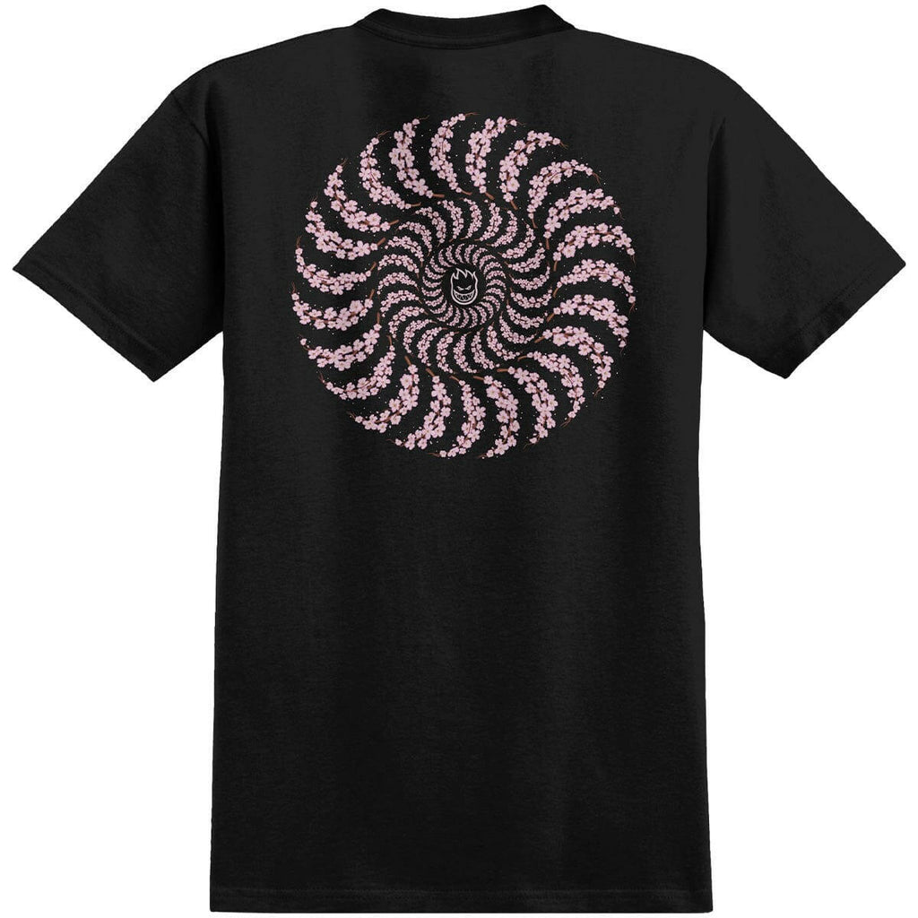 Spitfire Yuto Cherry Blossom Tee Black | OCD Skate Shop