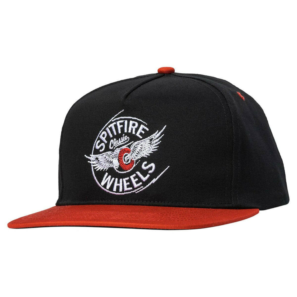 Spitfire Flying Classic Snapback Black/Red | OCD Skate Shop