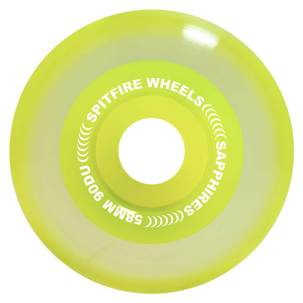Spitfire Neon Sapphires 58MM 90D Skateboard Wheels