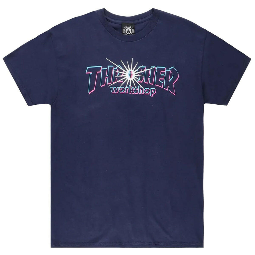 Thrasher - X AWS Nova Tee Navy
