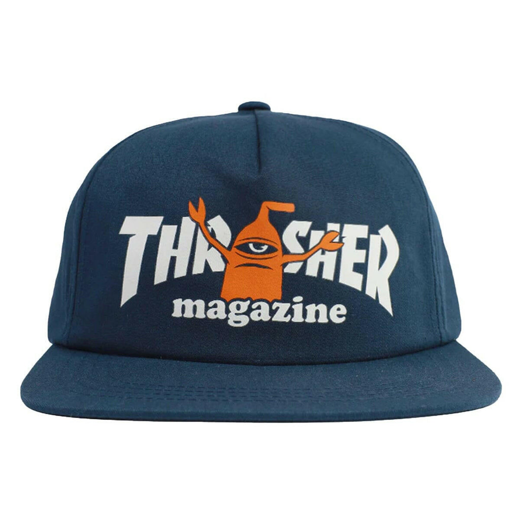 Thrasher Toy Machine Sect Snapback Navy | OCD Skate Shop