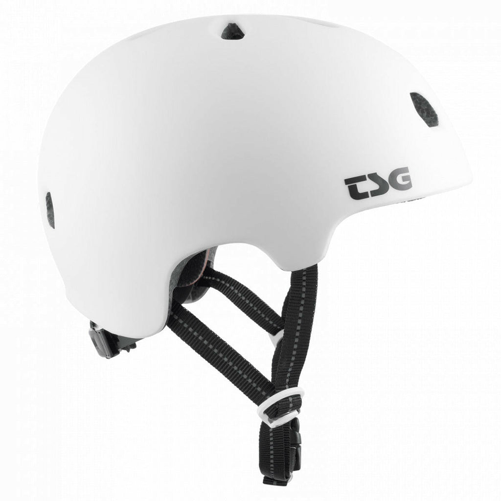 TSG Meta Helmet Satin White