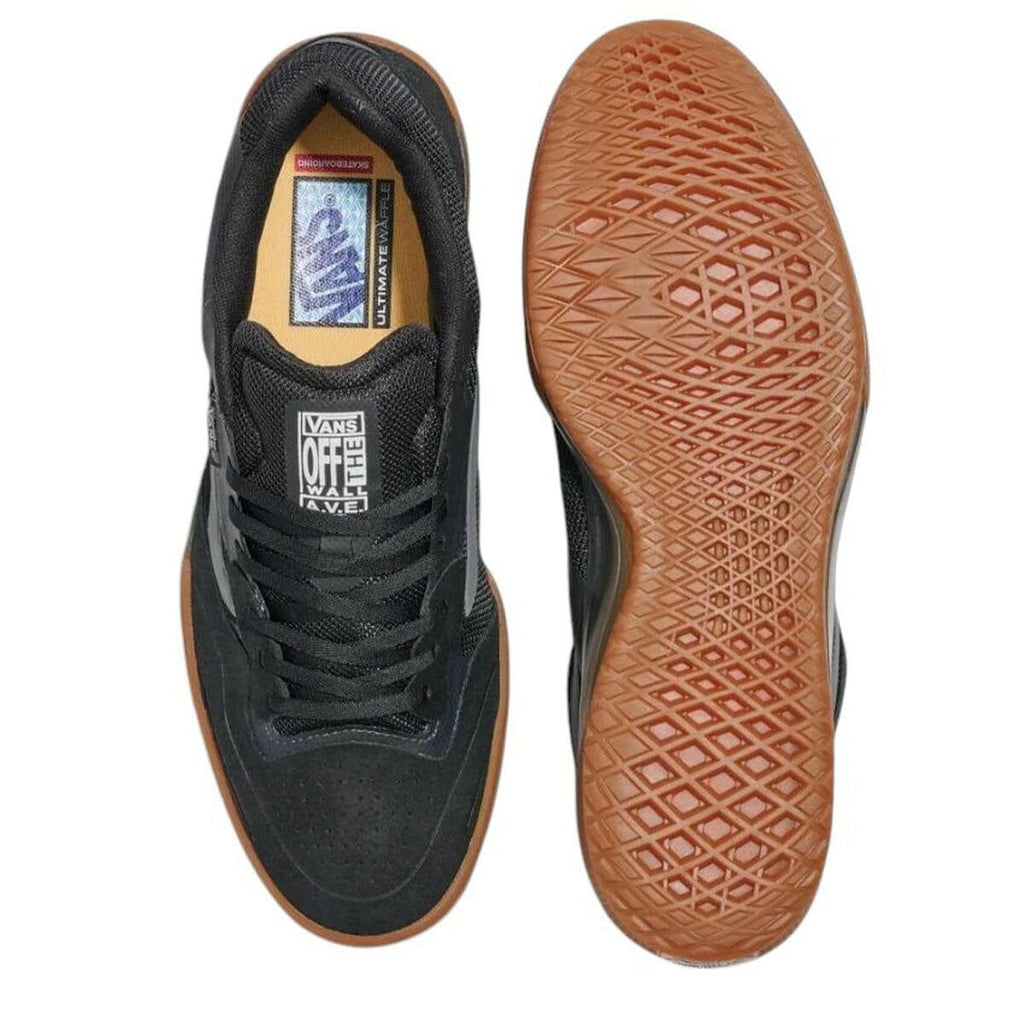 Vans AVE 2.0 Shoes Black/Gum – Durable Skate Shoes