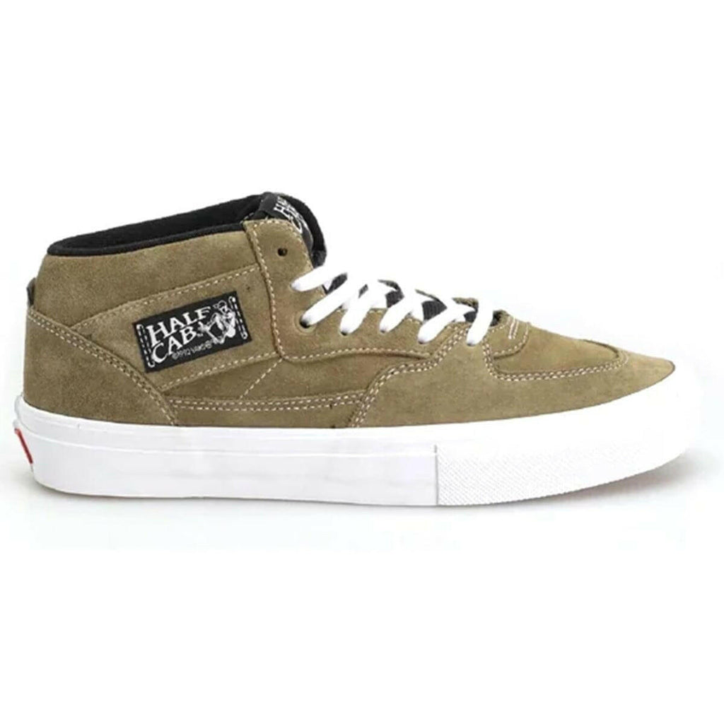 Vans Skate Half Cab Shoes Gothic Olive | Durable & Classic Skate Shoes