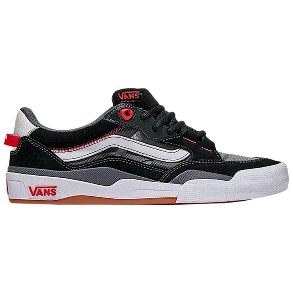 Vans Skate Wayvee 2 Shoes Black/White/Red – Durable Skate Shoes