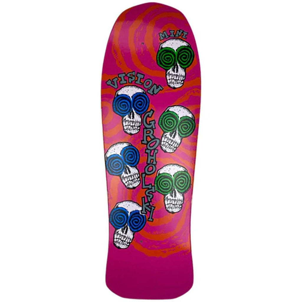 Vision Tom Groholski Skeleton Mini Love 9.75 Reissue Deck