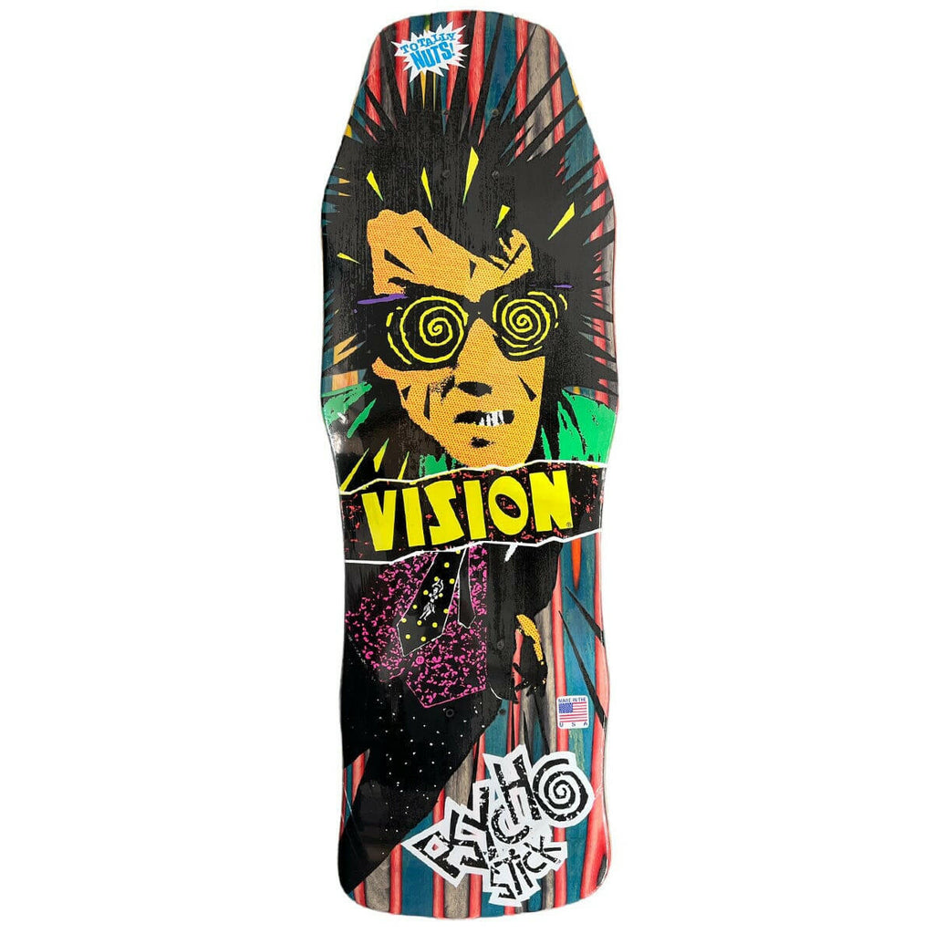 Vision - Psycho Stick Swirl 10.0 Reissue Deck - OCD Skate Shop