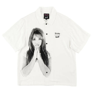 Welcome Britney Spears Rayon Photo Shirt White