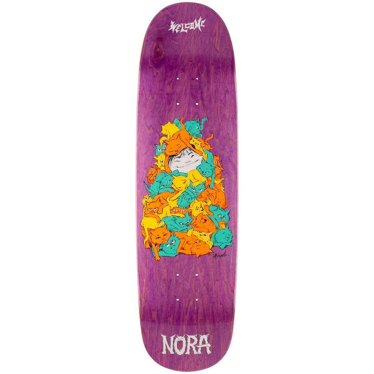 Welcome Nora Vasconcellos Purr Pile Sphynx 8.8 Purple Deck