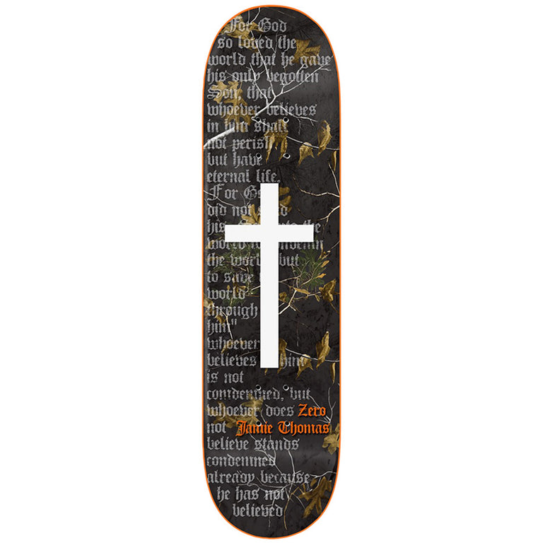 Zero Jamie Thomas Realtree Cross 8.25 Skateboard Deck