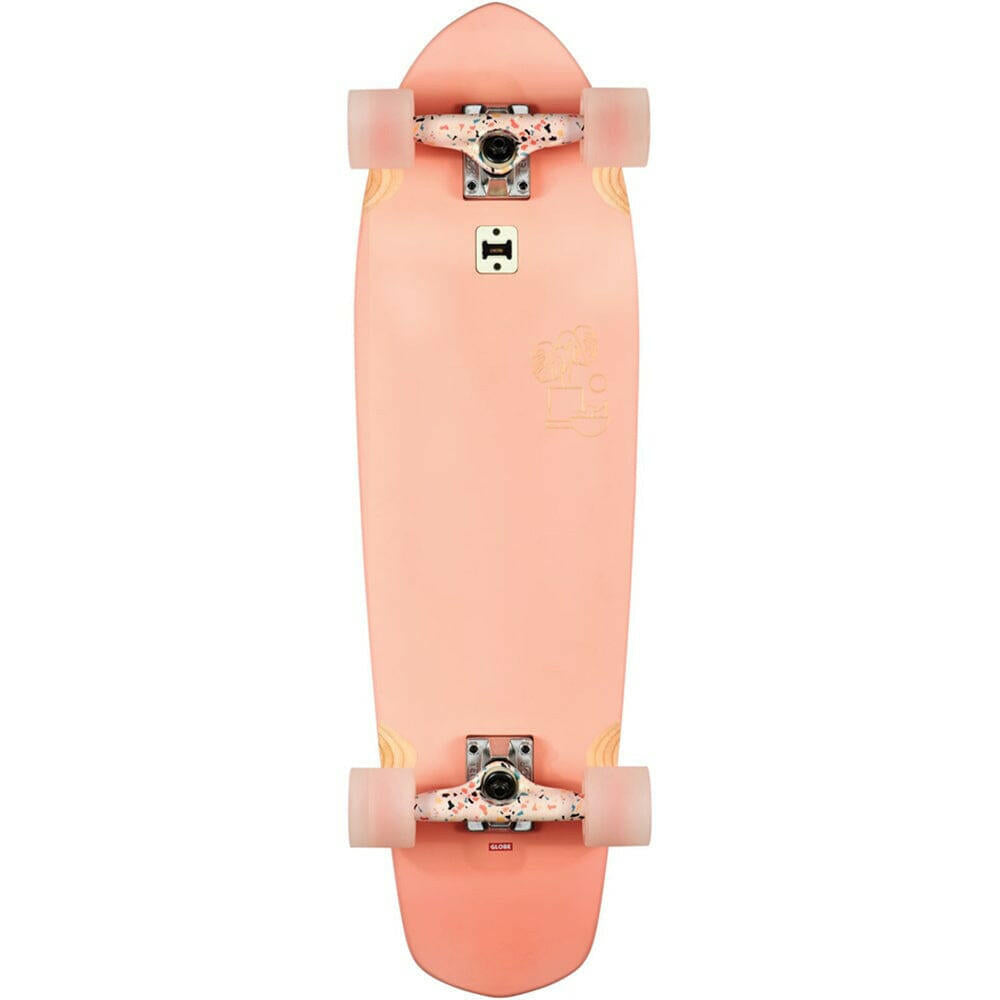 Globe Big Blazer In Sea Shell & Terrazzo 9.125 Skateboard