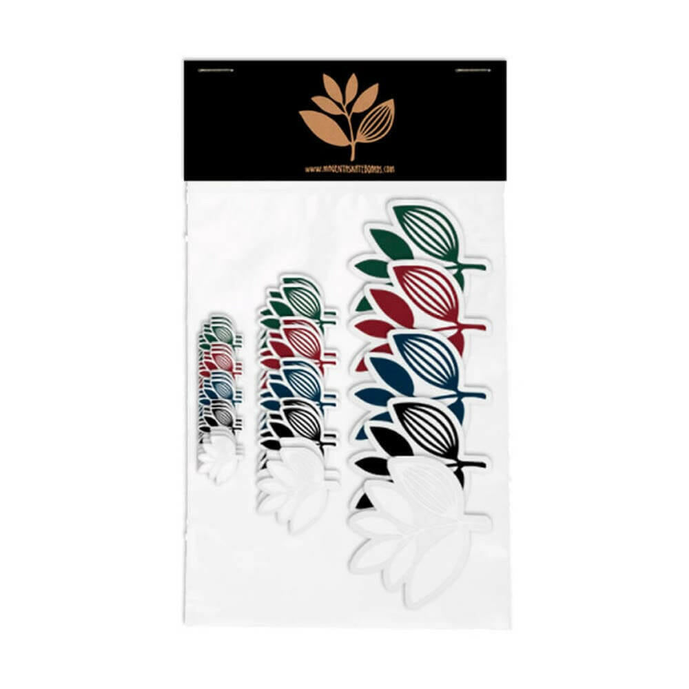 Magenta - Plant Sticker Pack