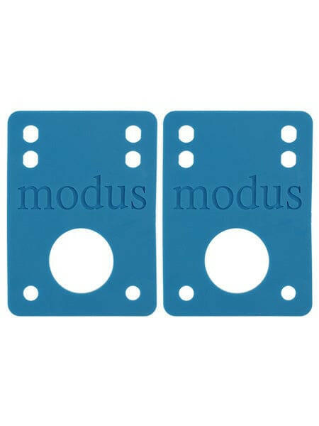 Modus Riser Pads 1/8 Blue – High-Quality Skateboard Pads