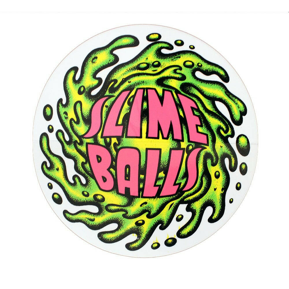 Slime Balls - Logo 3.5" Sticker – OCD Skate Shop